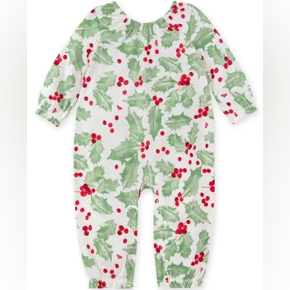 Burt's Bees | Bottoms | Burts Bees Babies Holly Jolly Jumpsuit In ...